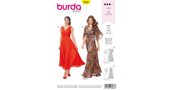 Burda 6583 - Kjole - Sømsenteret AS