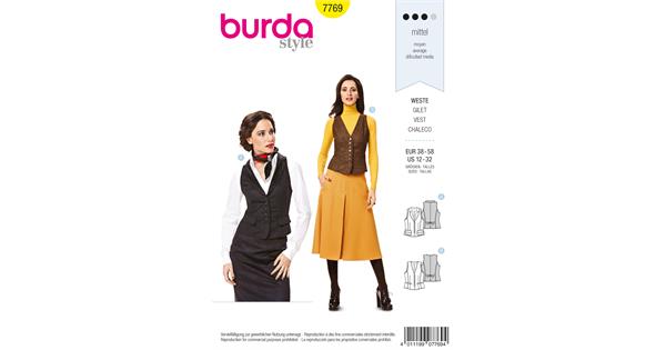 Burda 7769 - Vest - Sømsenteret AS