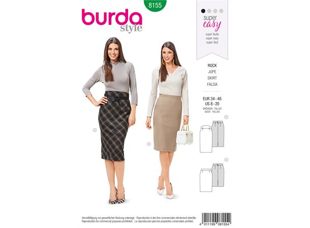 Burda 8155 - Skjørt - Sømsenteret AS