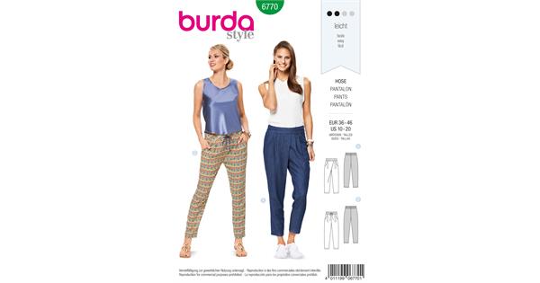 Burda 6770 - Bukser - Sømsenteret AS
