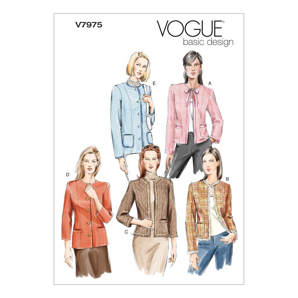Vogue 7975, Jakke - Sømsenteret AS