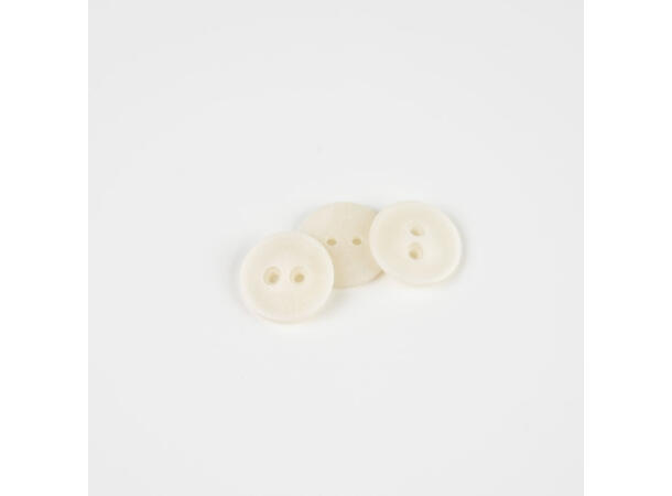 Off-white knapp 15mm - Sømsenteret AS